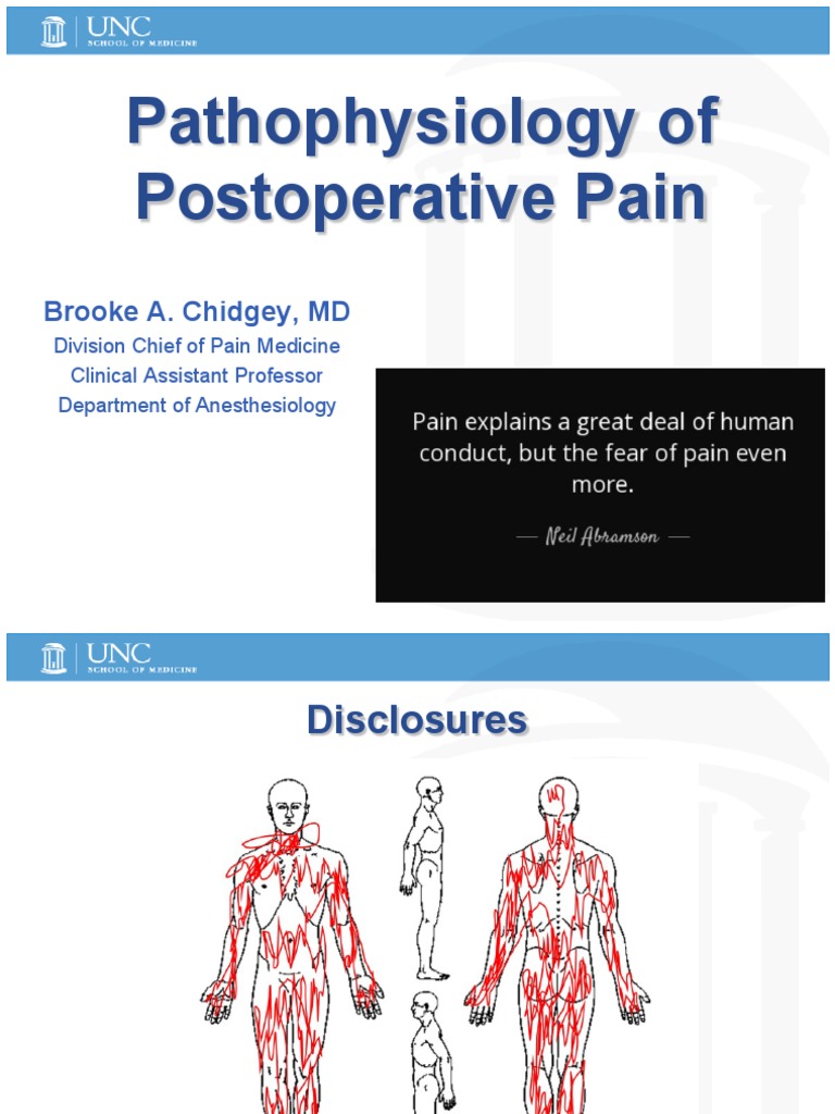 Neurophysiology of Post Operative Pain | PDF | Pain | Stimulus (Physiology)
