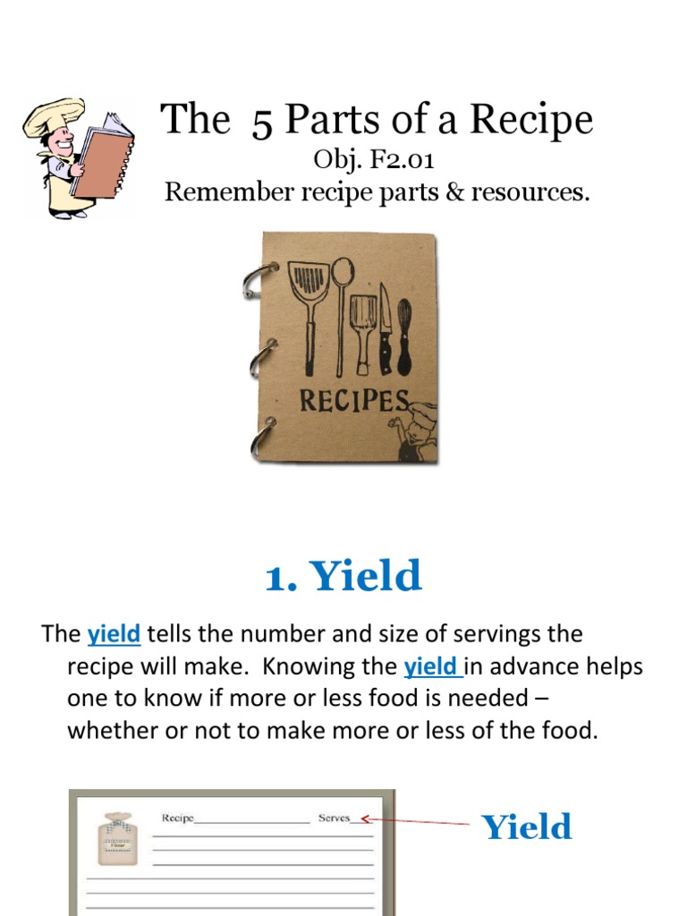 How To Read A Recipe | PDF | Muffin | Foods