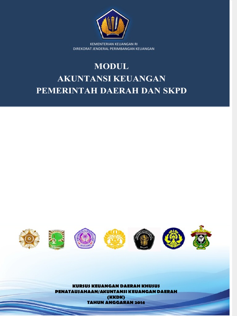 Modul Akuntansi Keuangan Pemerindah Daerah Dan SKPD | PDF