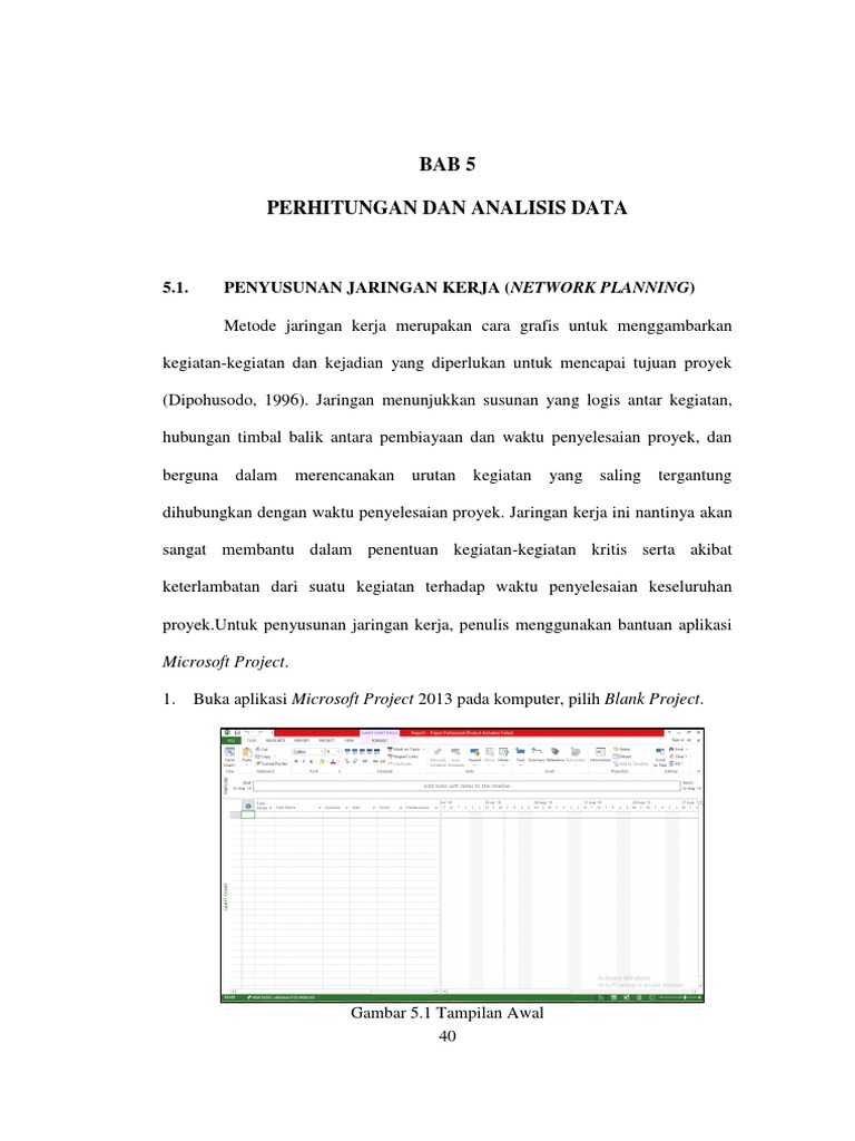 Bab 5 Perhitungan Dan Analisis Data (Revisi) | PDF