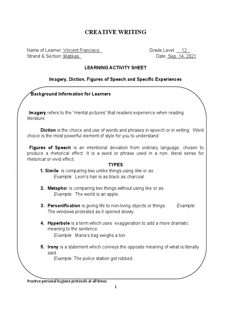 Creative Writing Modules | PDF | Linguistics