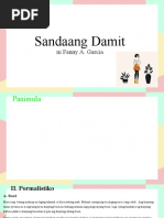 Sandaang Damit Ni Fanny Garcia | PDF