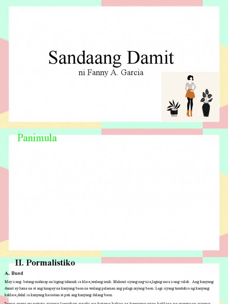 Sandaang Damit | PDF