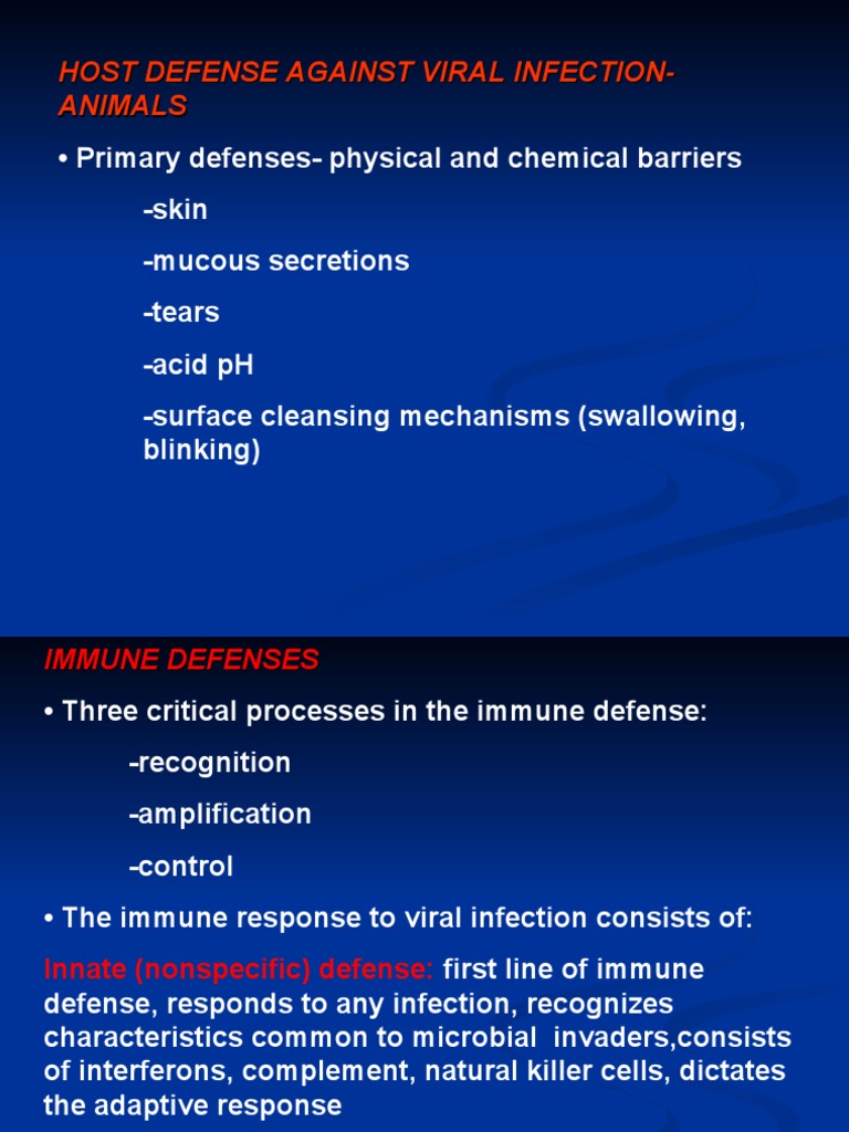 Mechanism of Immune Systems | PDF | Interferon | Immune System
