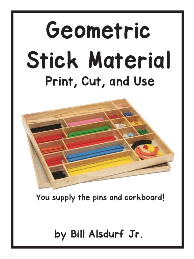 Geometric Stick Material Print | PDF
