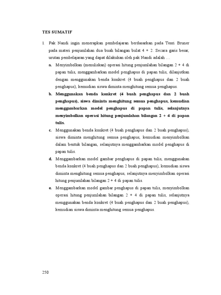 Tes Sumatif MTK | PDF