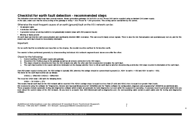En Earth Fault Detection Guide | PDF | Power Supply | Electric Power