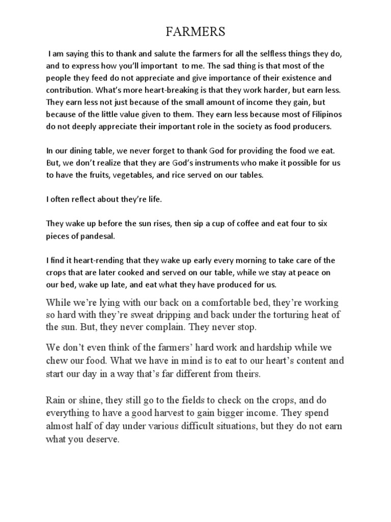 Farmers | PDF | Cooking, Food & Wine