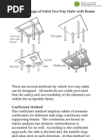 RCD Lesson 4b Design of Solid Two-Way Slabs by Coefficient Method | PDF | Building Engineering ...