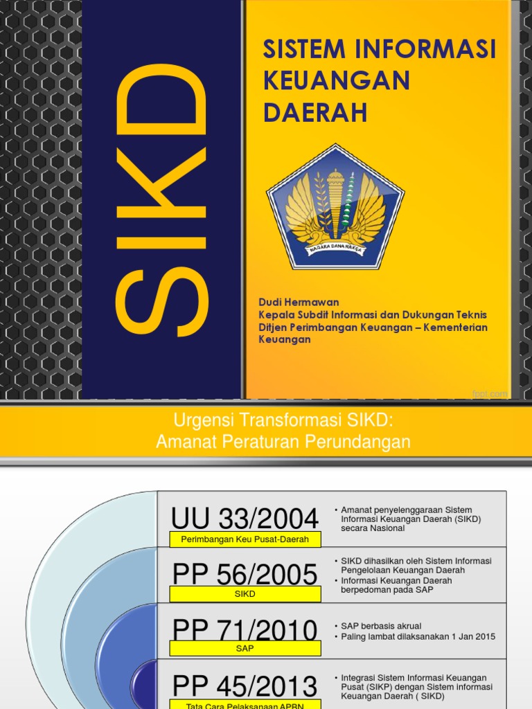 Sikd Kemenkeu | PDF | Pengelolaan Keuangan & Uang