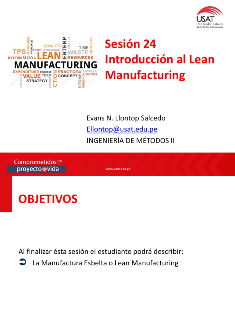 Introducción a Lean Manufacturing | PDF | Lean Manufacturing | Pensamiento sistémico