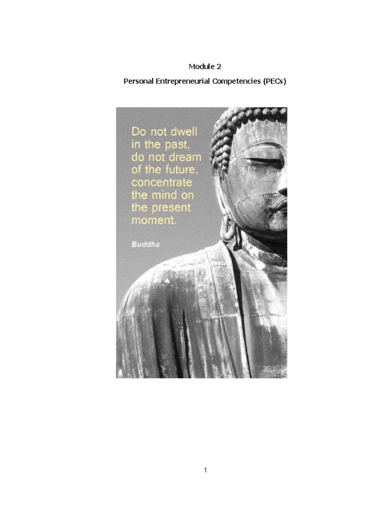 Module 3 - Personal Entrepreneurial Competencies | PDF ...