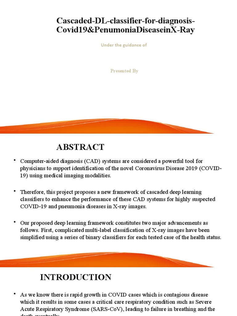 Covid Presentation Pdf Machine Learning Pneumonia