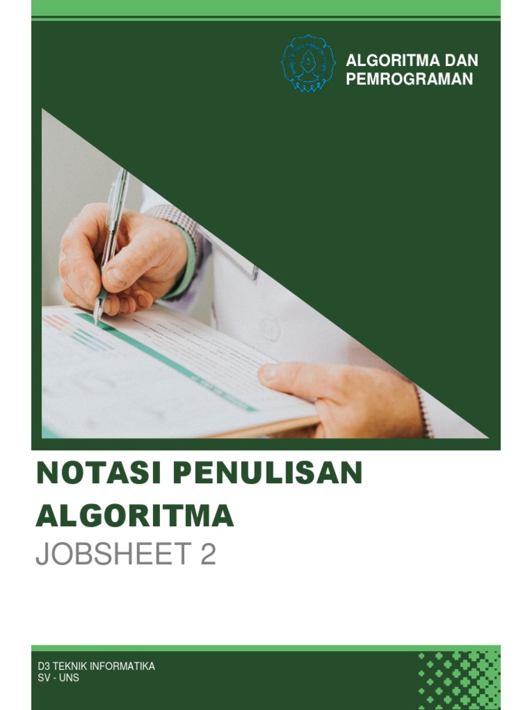 Notasi Penulisan Algoritma | PDF