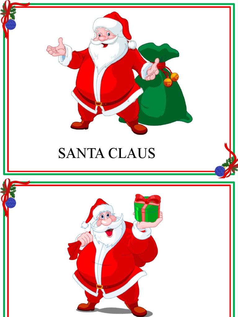 Christmas Flashcards | PDF