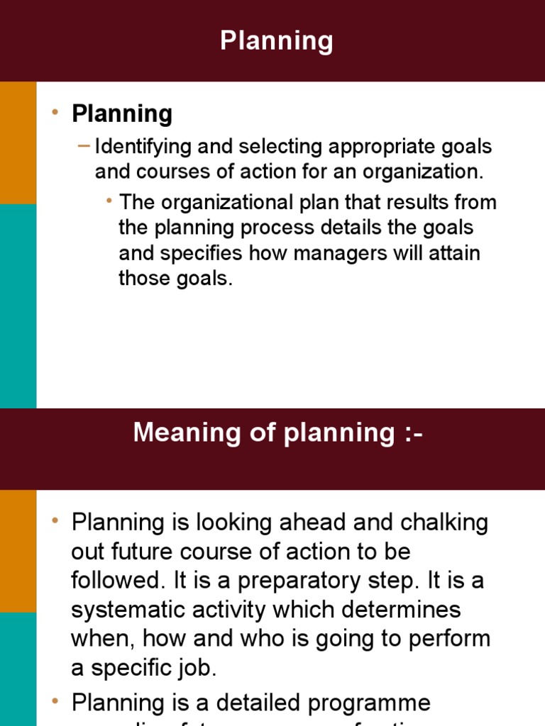 Pom Unit 2.1 | PDF | Goal | Planning