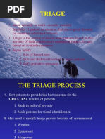 Triage Notes | PDF | Emergency Department | Public Safety