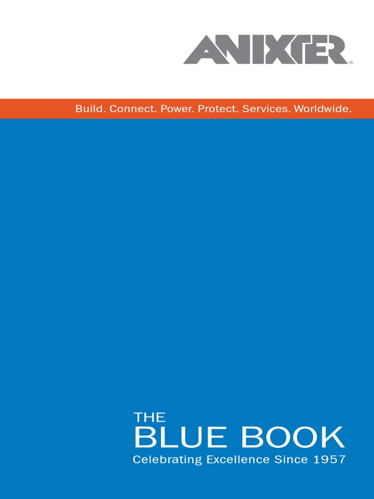 Anixter Blue Book en Us | PDF | Supply Chain