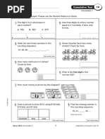 Saxon Book Four Math Tests | PDF