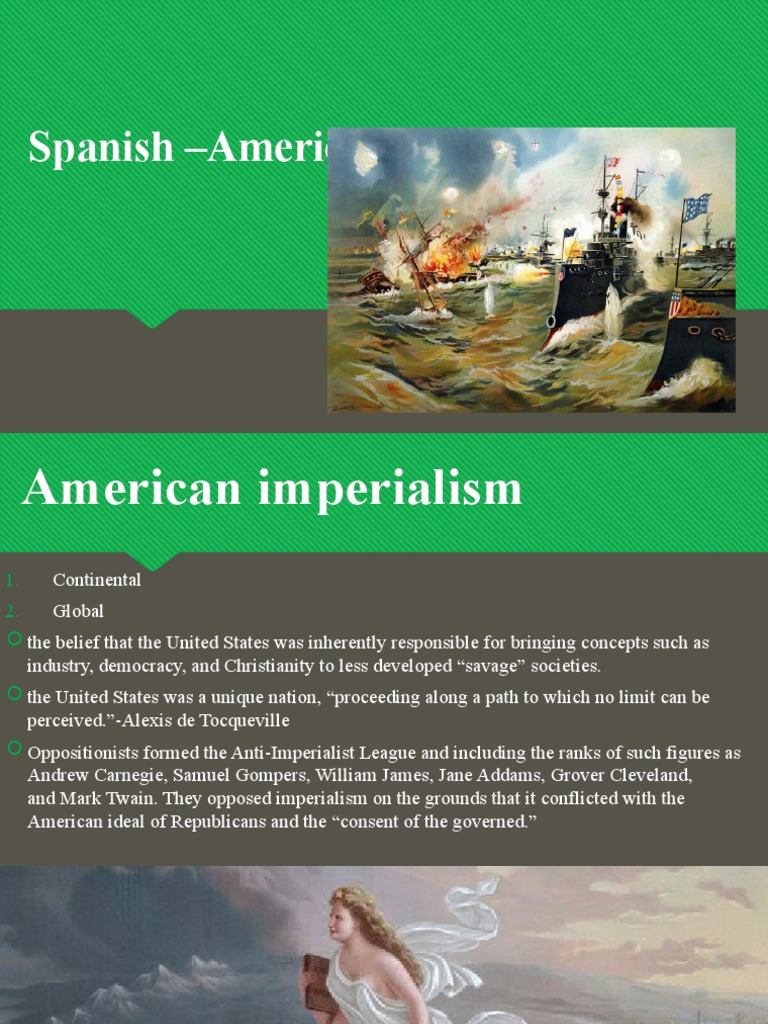 Spanish - American War of 1898 | PDF | The United States | Philippines