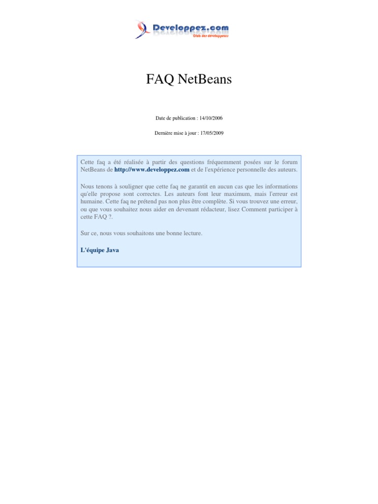 Site Web Dynamique Avec Netbeans | PDF | NetBeans | Applications et logiciels