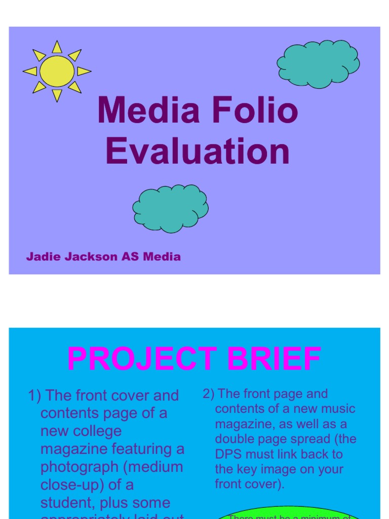 Media Folio Media Folio Evaluation Evaluation | PDF | Computing ...