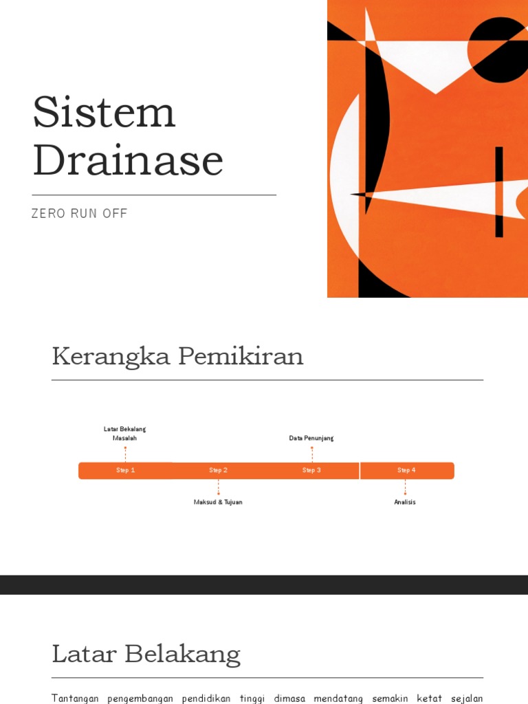 Sistem Drainase Zero Run Off | PDF