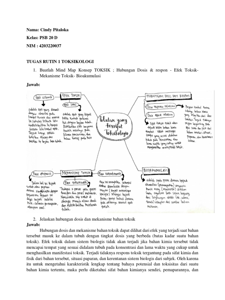 Toksikologi: Dosis, Efek, dan Bioakumulasi | PDF