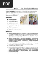 Cómo redactar una receta de cocina | PDF | Receta | Cocinando