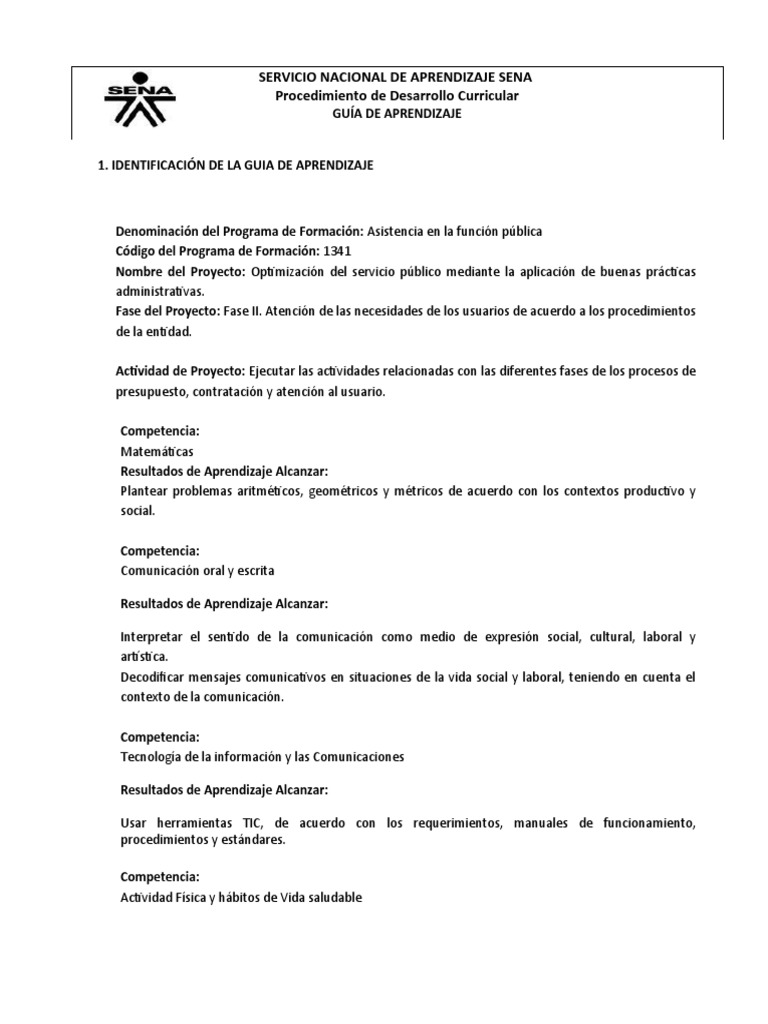 Fase 2 Guia 2 Gfpi-F-019 - Tco Asistefuncionpbca | PDF | Aprendizaje ... Fase 2 Guia 2 Gfpi-F-019 - Tco Asistefuncionpbca | PDF | Aprendizaje ...