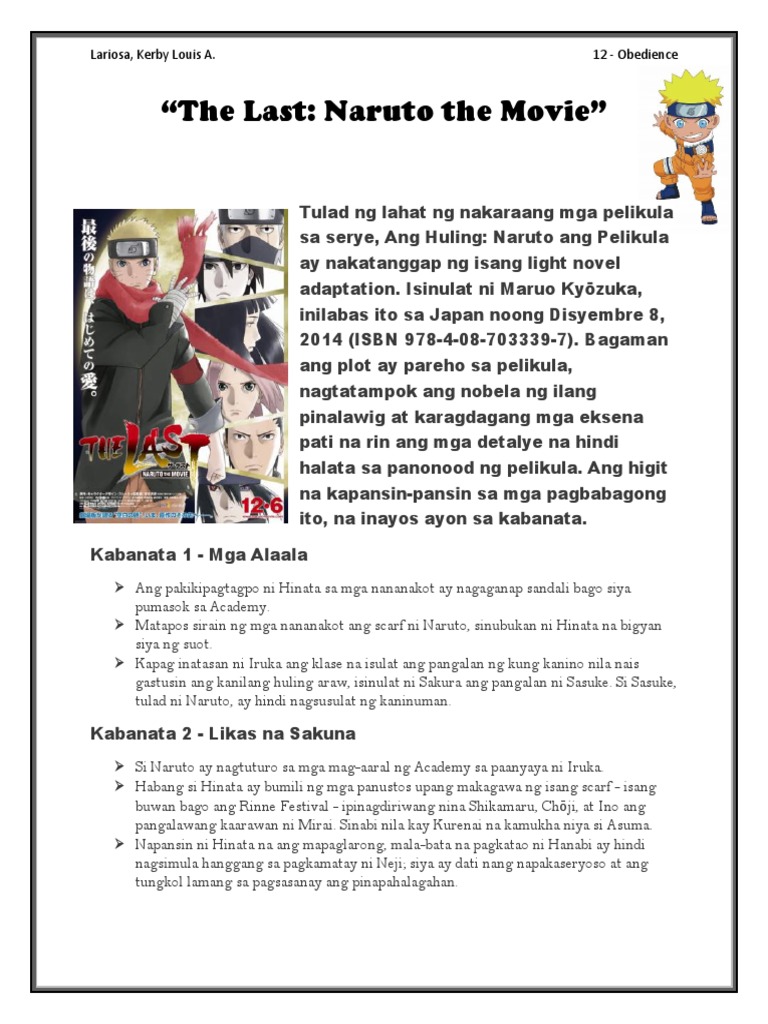 Naruto Novel | PDF