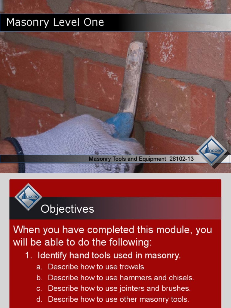 Masonry One #3 1 & 2 | PDF | Masonry | Brick