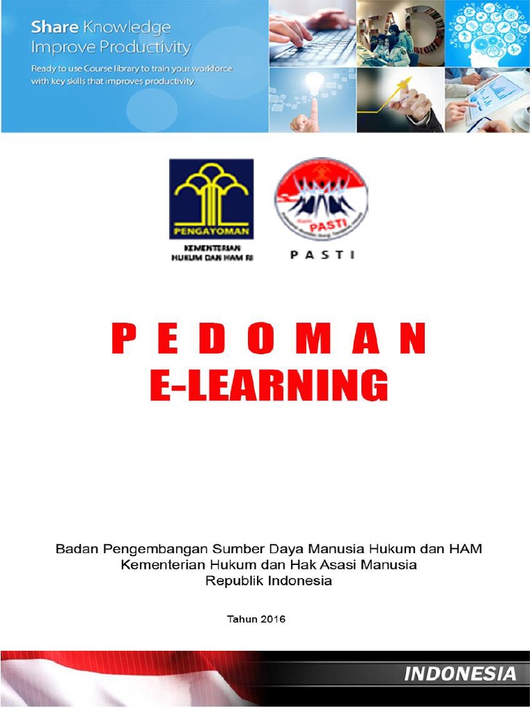 Pedoman E-Learning 2017 | PDF