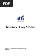 DTI Organizational Regrouping 2024 | PDF | Social Science