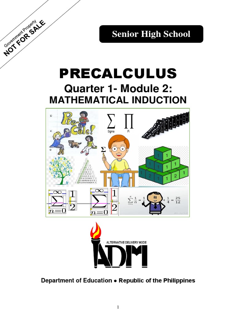 Precalculus G11 Q1 Mod2 Mathematical-Induction Version-1 | PDF ...