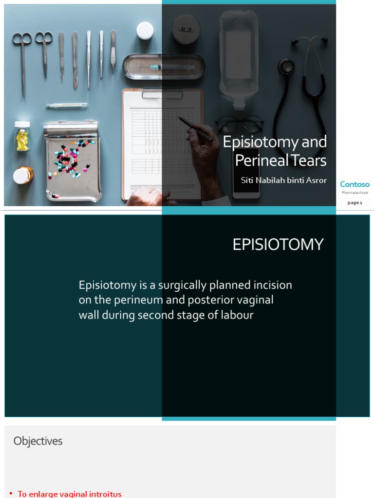 Episiotomy and Perineal Tear Overview | PDF | Vagina | Childbirth