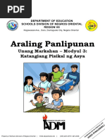 AP7 Q1 Week 3-3 Ang Heograpiyang Pantao NG Timog-Silangang Asya - Lahi at Pangkat-Etniko | PDF