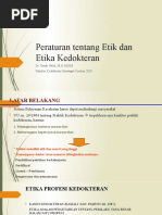 Kode Etik Kedokteran Indonesia - MKEK IDI | PDF