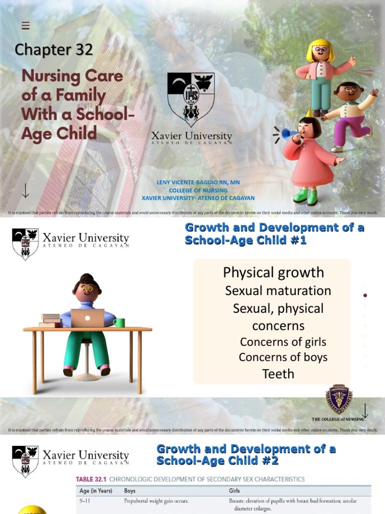 Growth and Development in School-Age Children | PDF | Child Development ...