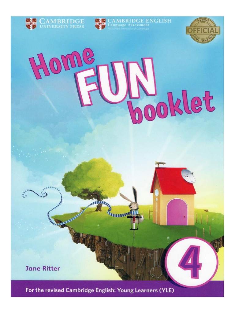 Home Fun Booklet 4 | PDF