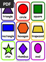 2d Shapes Poster | PDF
