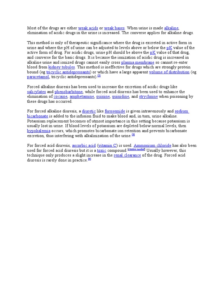 Most of The Drugs Are Either Weak Acids or Weak Bases | PDF | Cooking ...