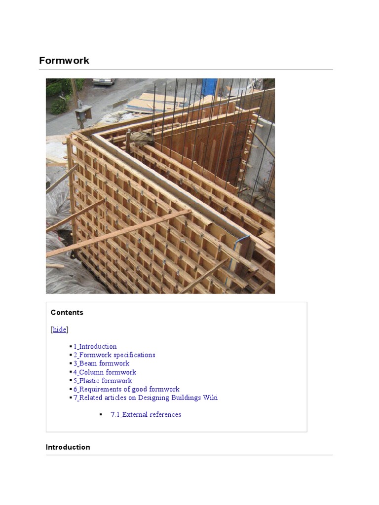 Formwork & Curing of Civil Structures | PDF | Concrete | Materials