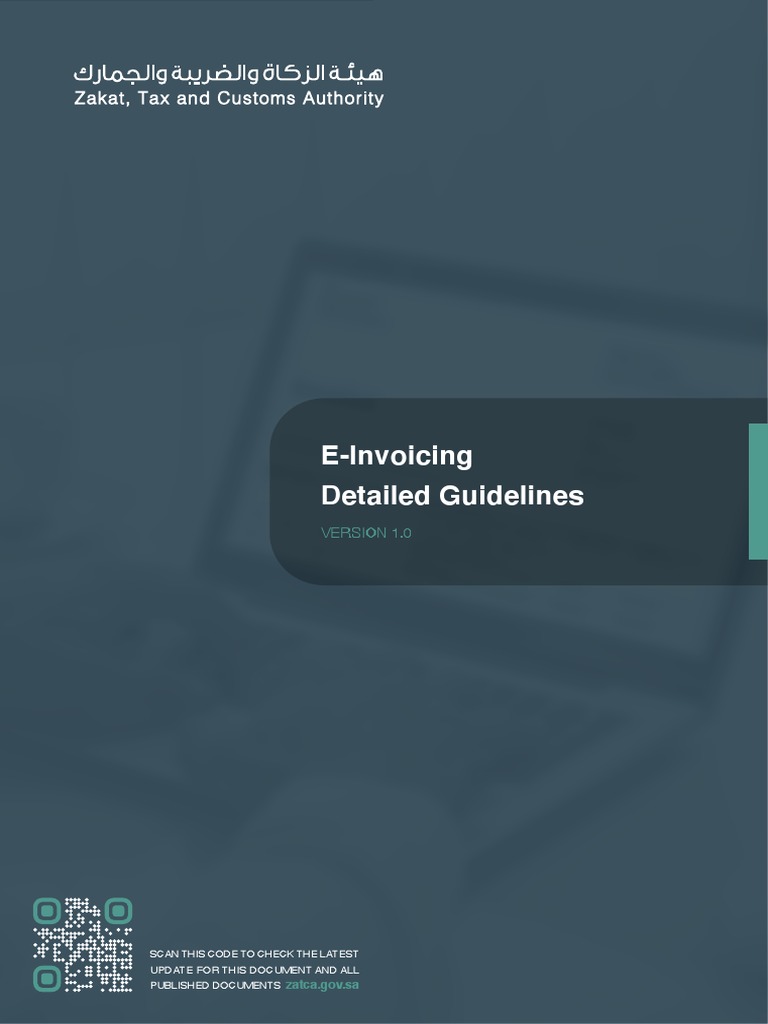 E-Invoicing Detailed Guideline | PDF | Invoice | Value Added Tax