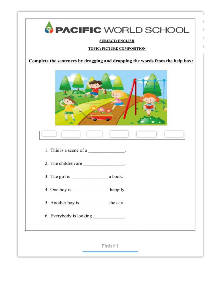 Picture Composition-2 Worksheet | PDF