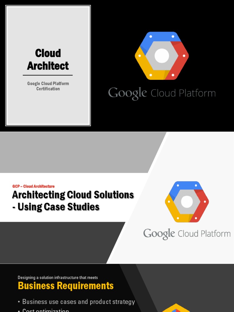 8.1 Cloud Solution Architect Sec 11 Chap 001 GCP Cloud Design V03 PDF ...