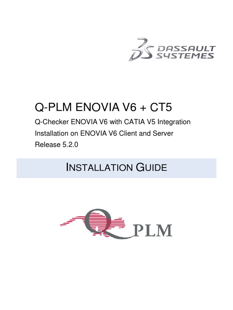 Q-PLM Enovia V6 + CT5 | Download Free PDF | Product Lifecycle | Server ...