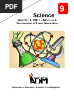 Science: Quarter 4 - Module 3 | PDF | Momentum | Collision