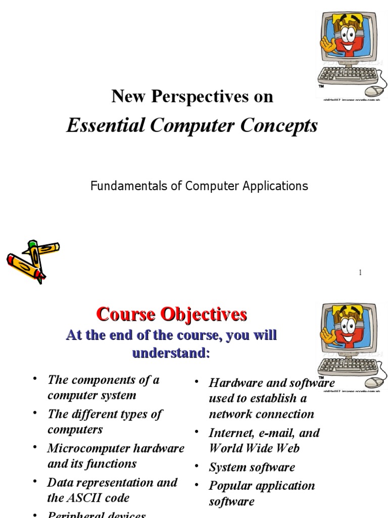 Essential Computer Concepts: New Perspectives On | PDF | Computer Data Storage | Random Access ...