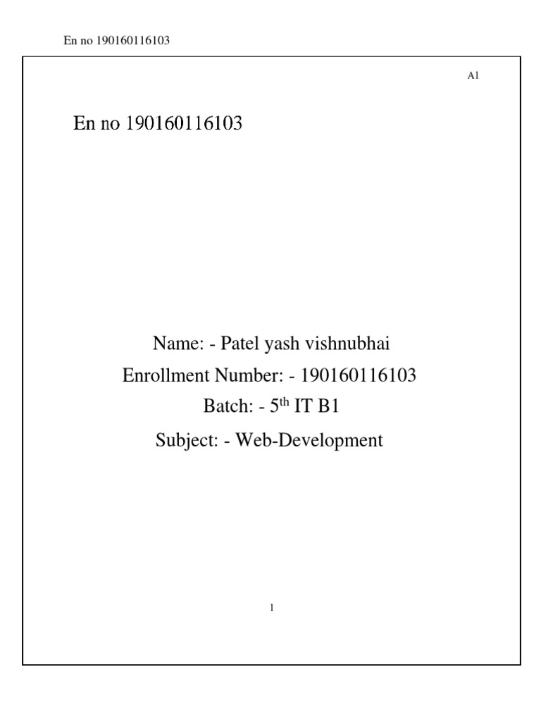 Php Assignment Pdf Php Information Technology Management 9305